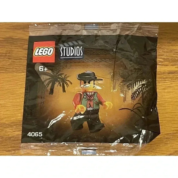 Lego | Toys | Lego Studios Jurassic Park Actor 3 465 Polybag 200 New ...